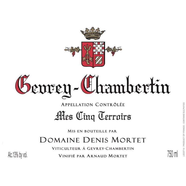 Denis Mortet Gevrey-Chambertin Mes Cinq Terroirs 2015 | Wine.com