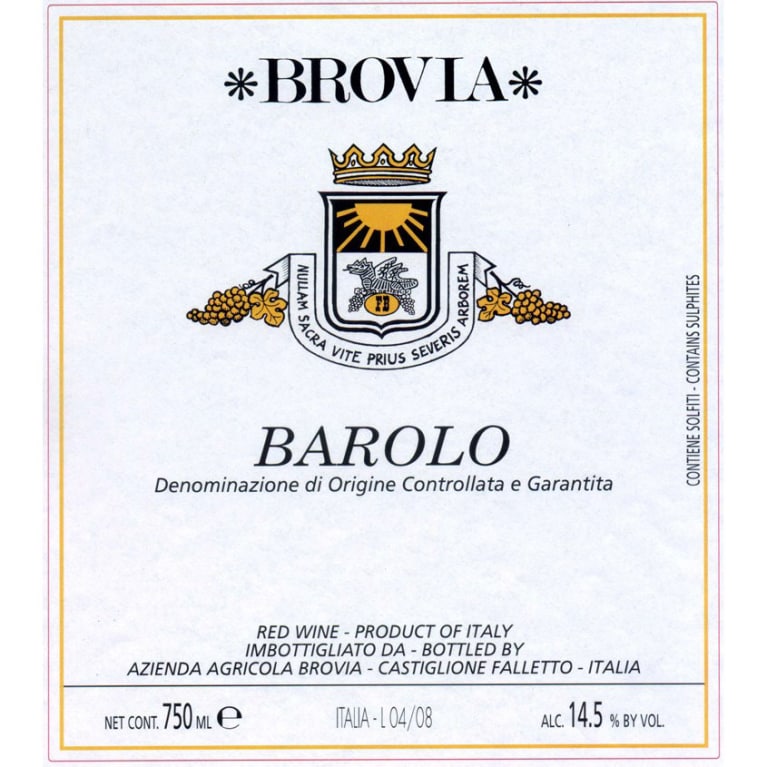 Brovia Barolo 2013 | Wine.com