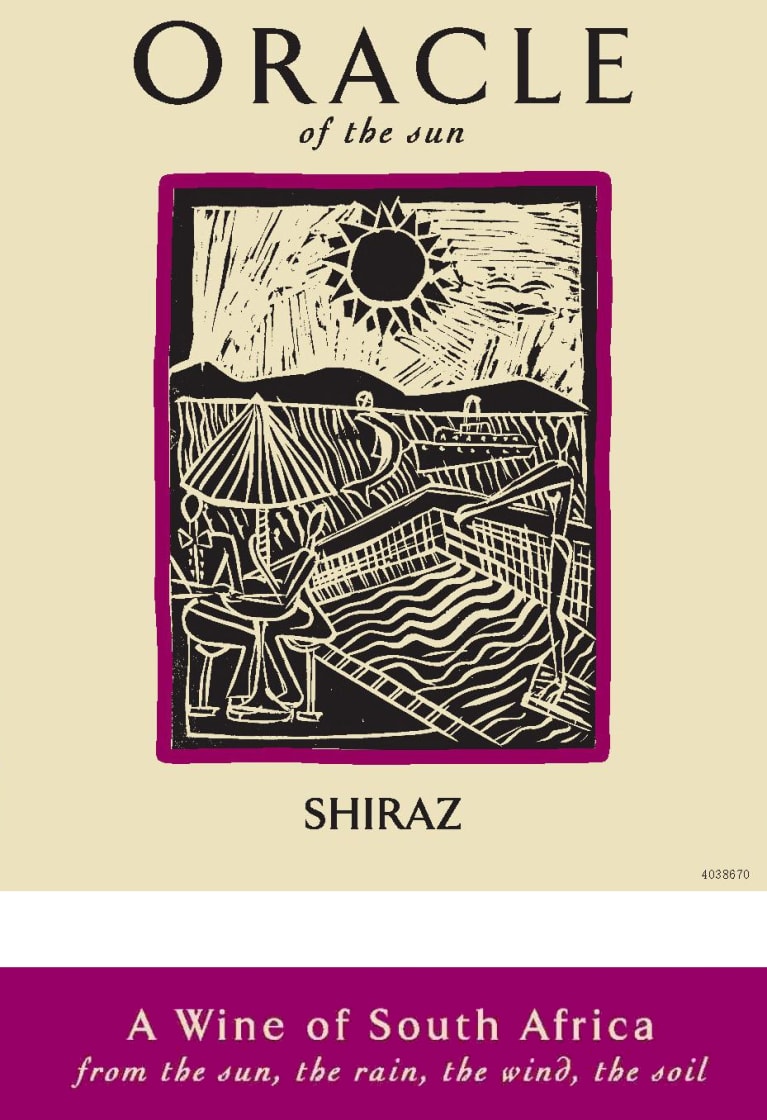 Oracle South Africa Of the Sun Shiraz 2014 | Wine.com