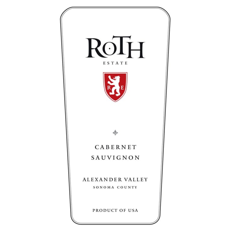 Roth Estate Alexander Valley Cabernet Sauvignon 2015 | Wine.com