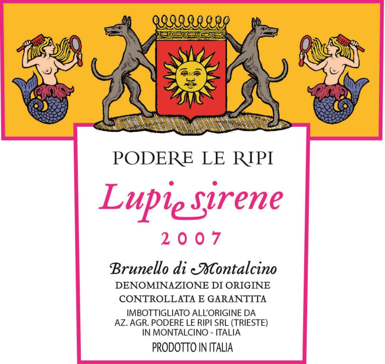 Podere Le Ripi Brunello di Montalcino Lupi e Sirene 2007 | Wine.com