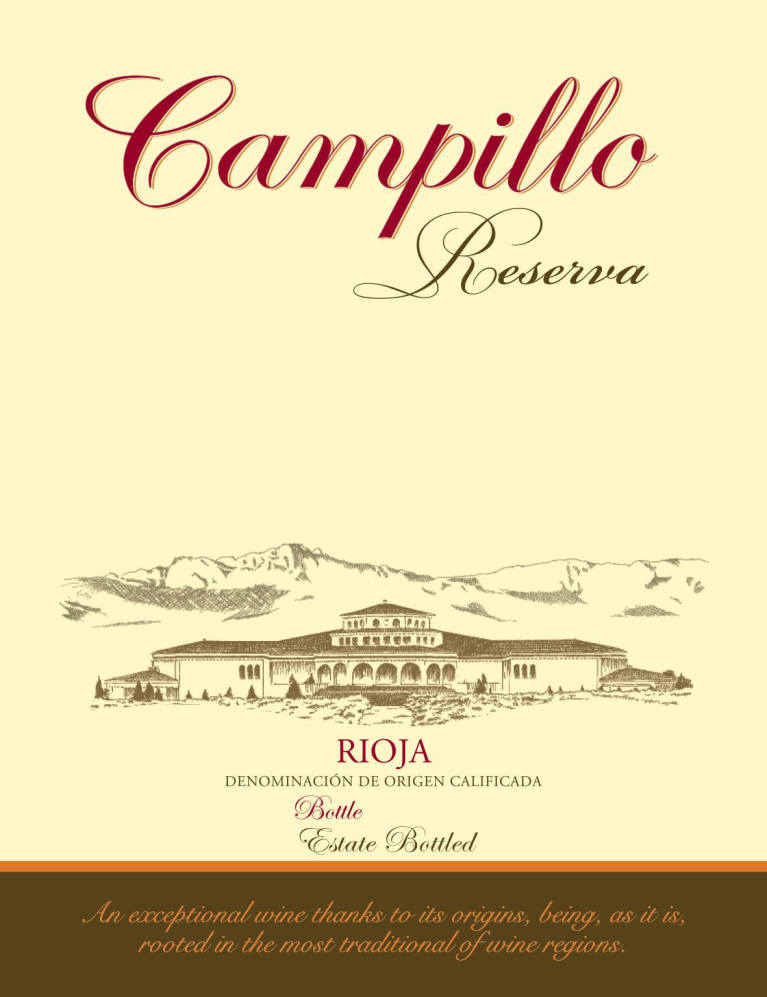 Bodegas Campillo Rioja Reserva 2010 | Wine.com