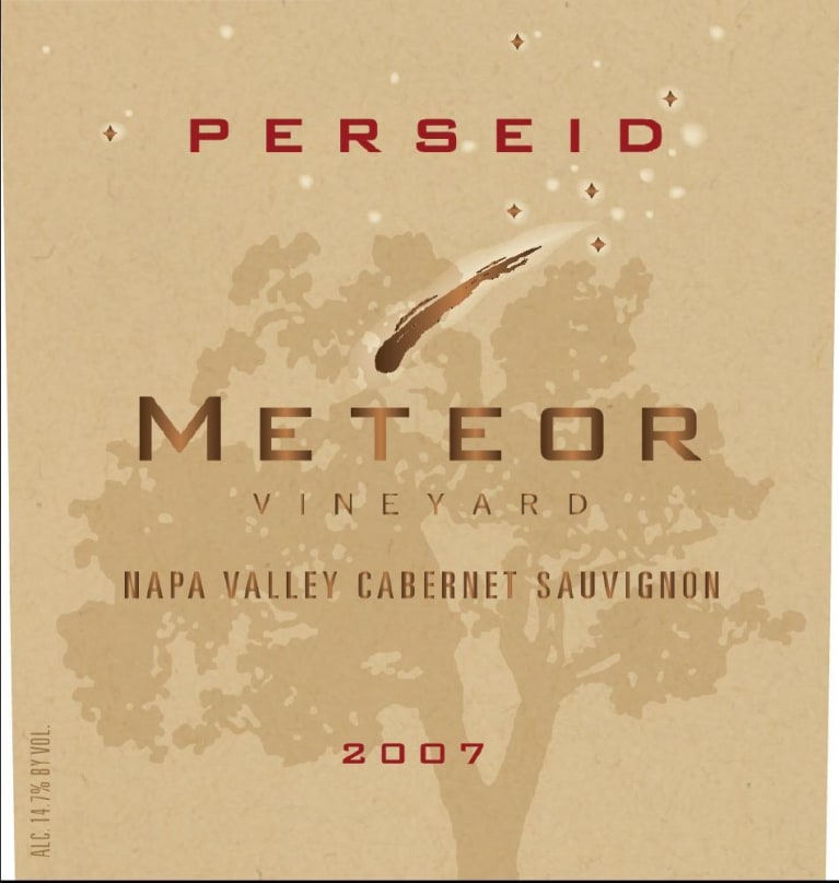 Meteor Vineyard Perseid Cabernet Sauvignon 2007 | Wine.com