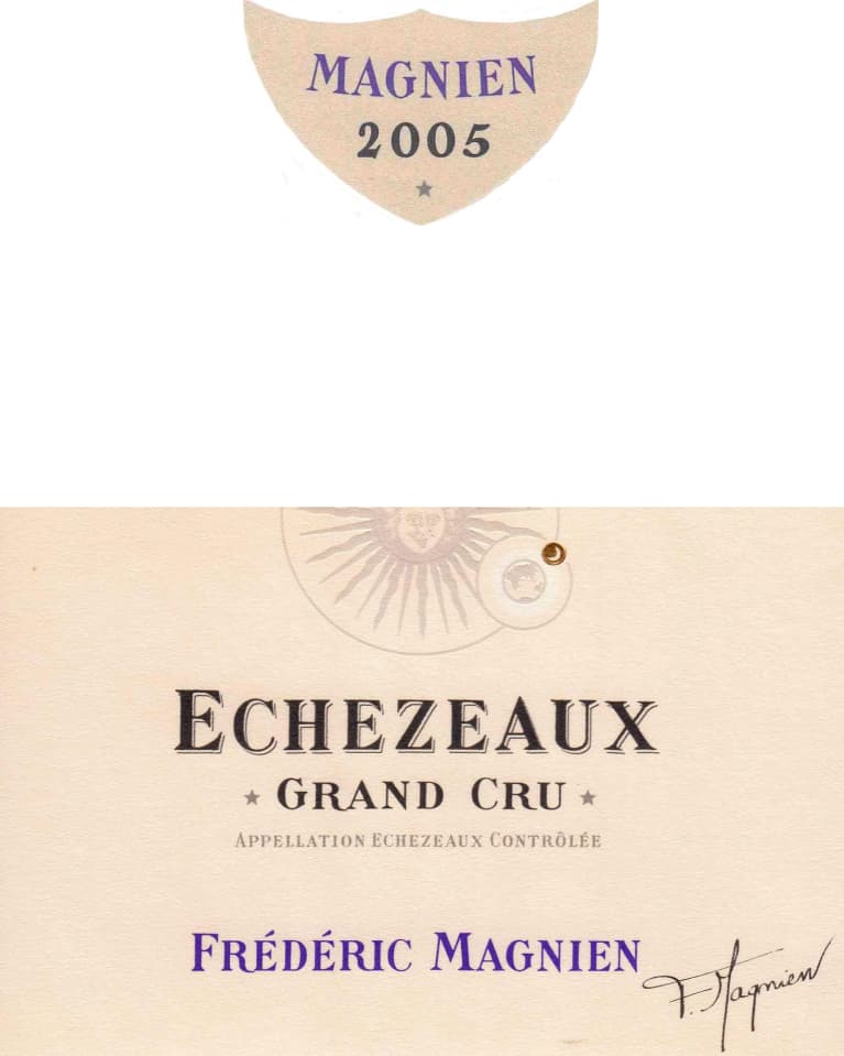 Frederic Magnien Echezeaux Grand Cru 2005 | Wine.com