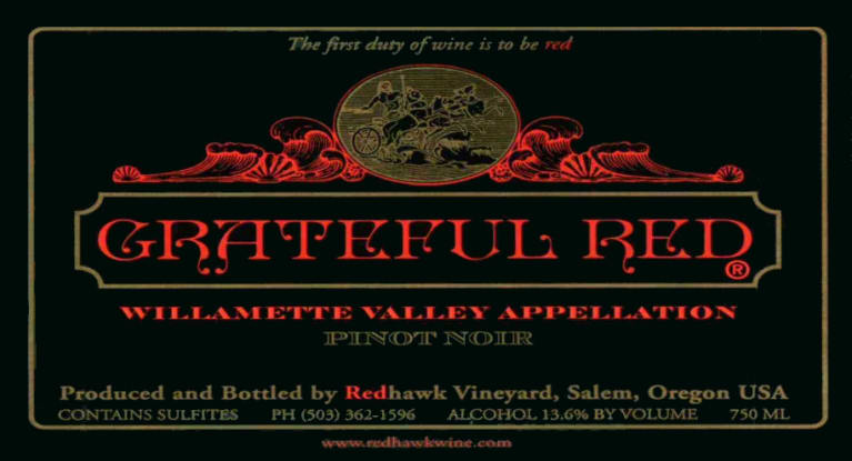 Redhawk Vineyard Grateful Red Pinot Noir 2014 | Wine.com