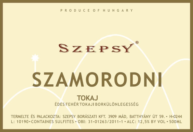 Szepsy Szamorodni 2009 | Wine.com