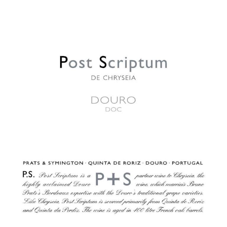 Prats & Symington Post Scriptum de Chryseia Douro 2015 | Wine.com