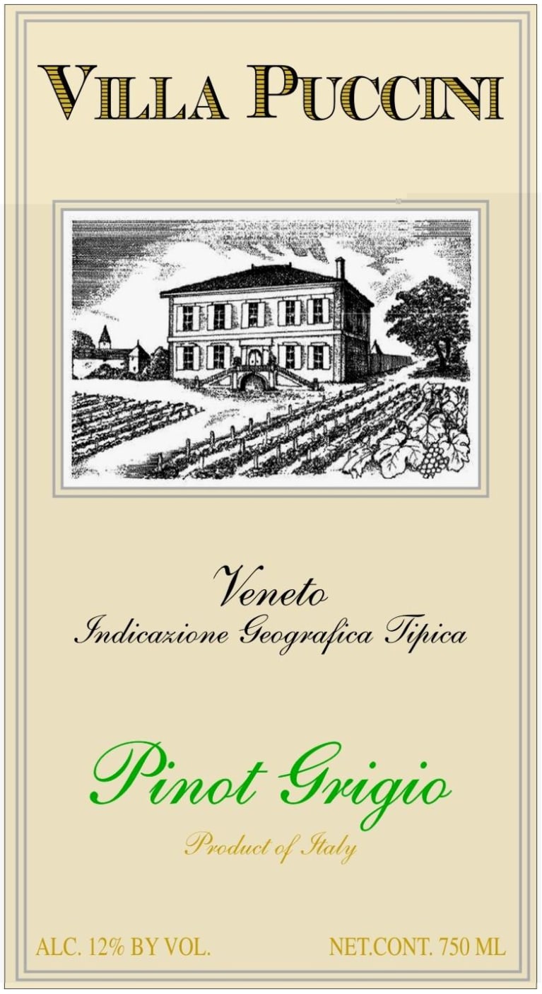 Villa Puccini Pinot Grigio 2015 | Wine.com