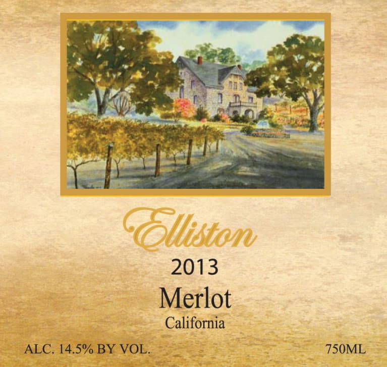 Elliston Vineyards Merlot 2013 | Wine.com