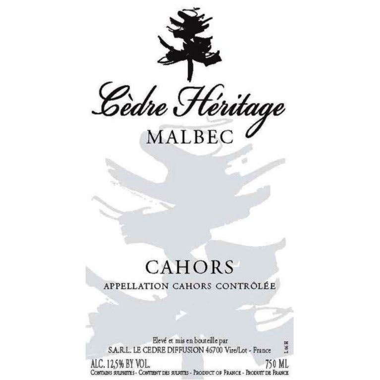 Chateau du Cedre Cahors Cedre Heritage 2015 | Wine.com
