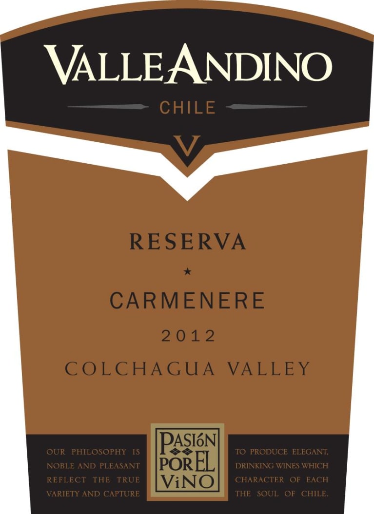 Valle Andino Reserva Carmenere 2012 | Wine.com