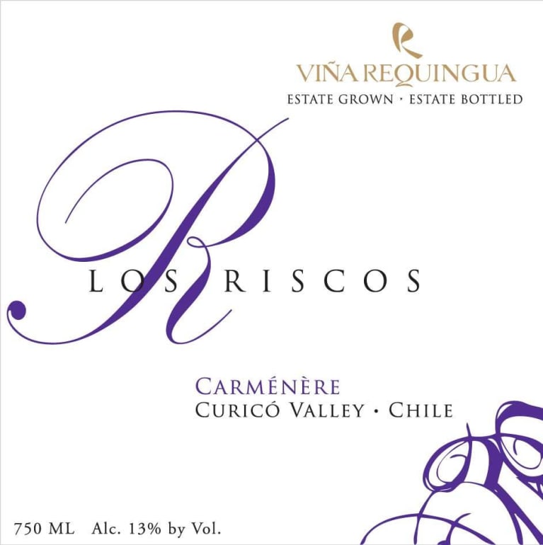 Vina Requingua Winery Los Riscos Carmenere 2014 | Wine.com