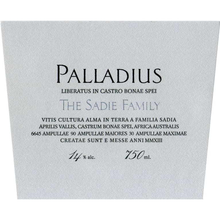 Sadie Family Palladius 2015 | Wine.com