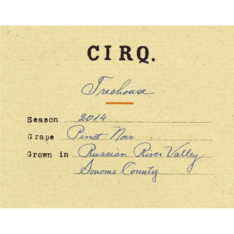 Cirq Treehouse Pinot Noir 2014 | Wine.com