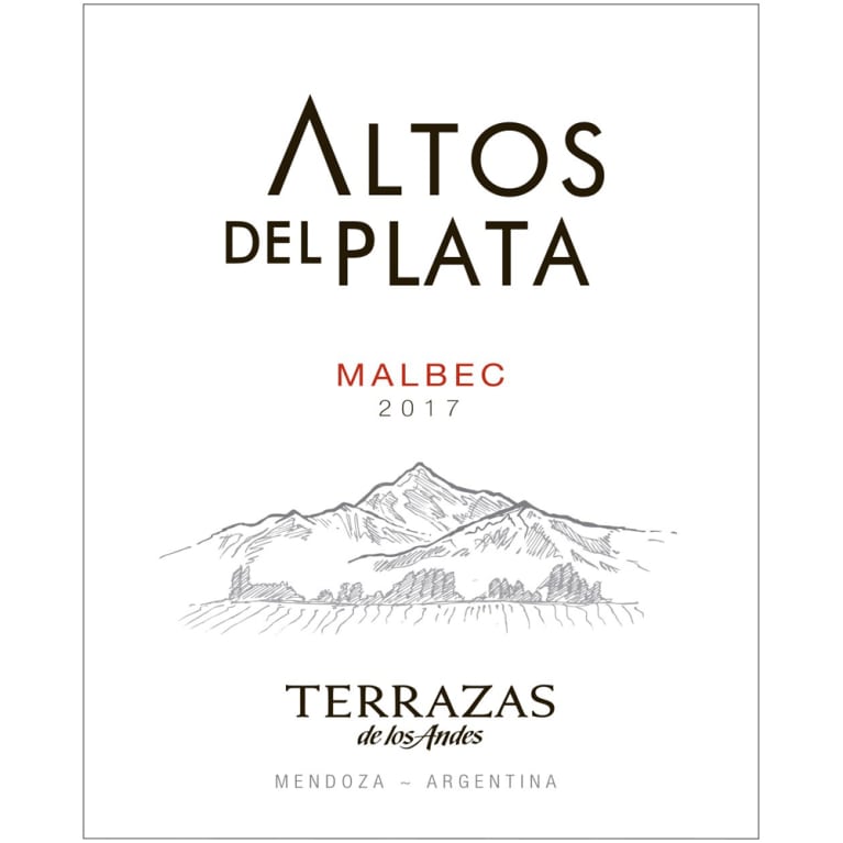 Terrazas de los Andes Altos del Plata Malbec 2017 | Wine.com