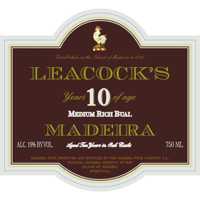 Leacock's 10 Year Bual Madiera | Wine.com