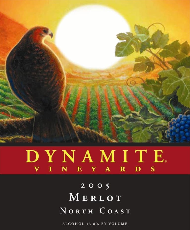 Dynamite Vineyards Merlot 2005 | Wine.com