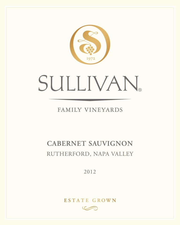 Sullivan Rutherford Estate Cabernet Sauvignon 2012 | Wine.com