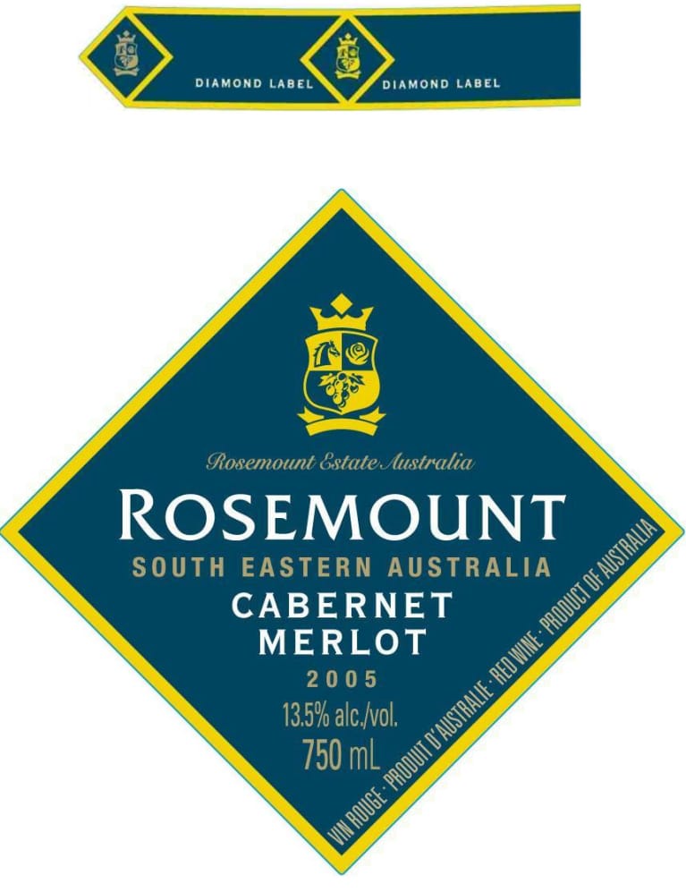 Rosemount Diamond Cabernet Merlot 2005 | Wine.com