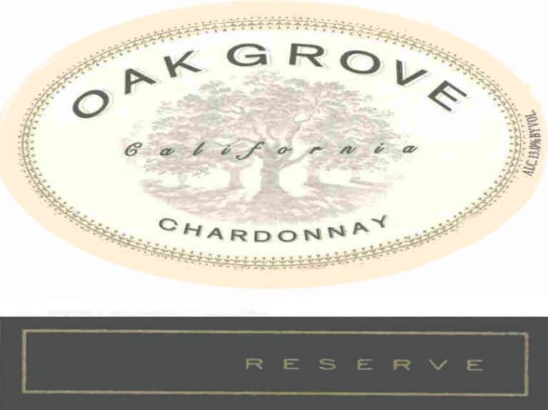 Oak Grove Family Reserve Chardonnay 2005 | Wine.com
