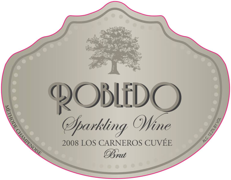 Robledo Family Winery Sparkling Brut 2008 | Wine.com