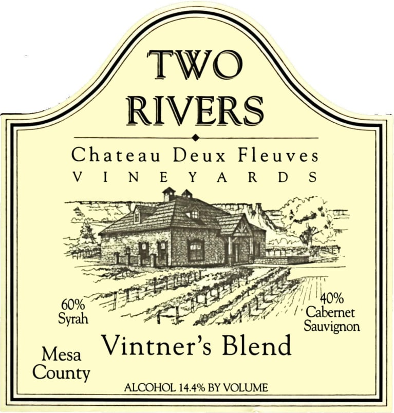 Two Rivers Winery and Chateau Mesa County Deux Fleuves Vineyards ...