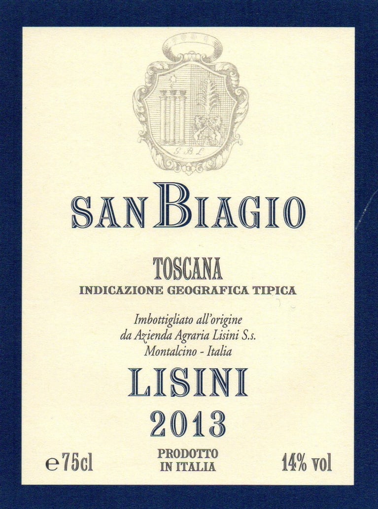 Lisini San Biagio Toscana 2013 | Wine.com