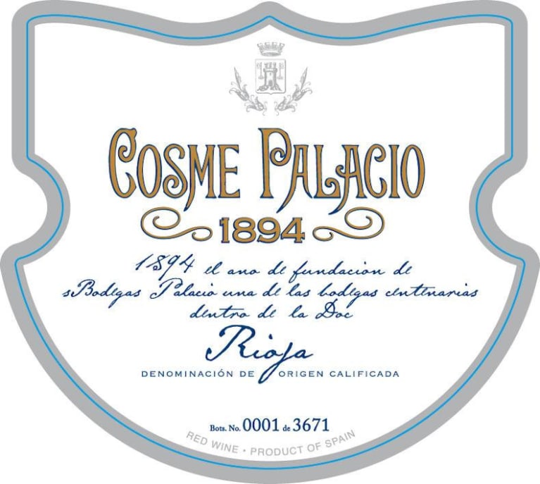 Bodegas Palacio Cosme Palacio 1894 Tinto 2011 | Wine.com