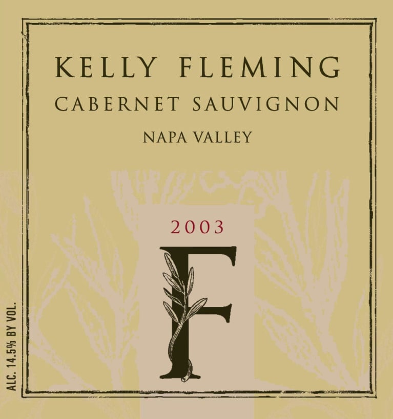 Kelly Fleming Wine Cabernet Sauvignon 2003 | Wine.com