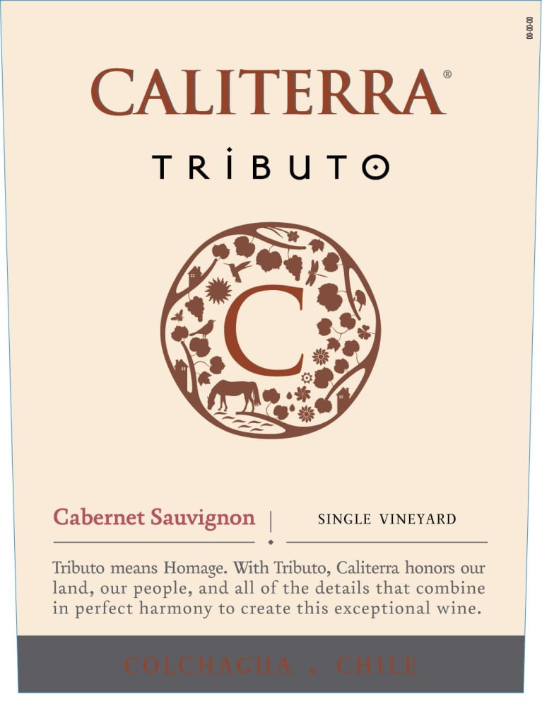 Caliterra Tributo Single Vineyard Cabernet Sauvignon 2013 | Wine.com