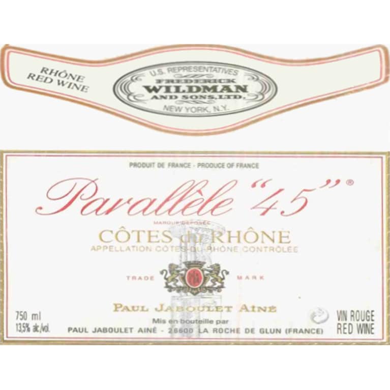Jaboulet Cotes du Rhone Parallele 45 Rouge 2005 | Wine.com