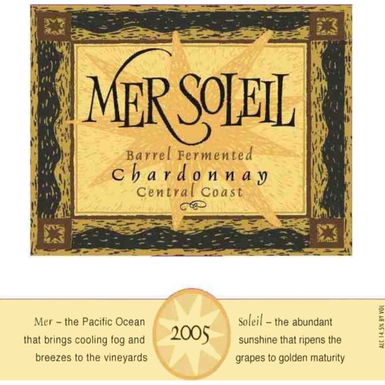 Mer Soleil Barrel Fermented Chardonnay 2005 | Wine.com