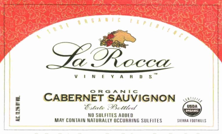 La Rocca Vineyards Organic Cabernet Sauvignon 2014 | Wine.com
