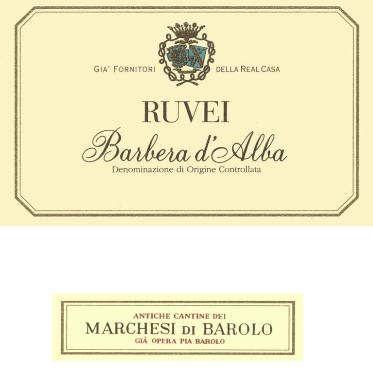 Marchesi di Barolo Barbera d'Alba Ruvei 2005 | Wine.com