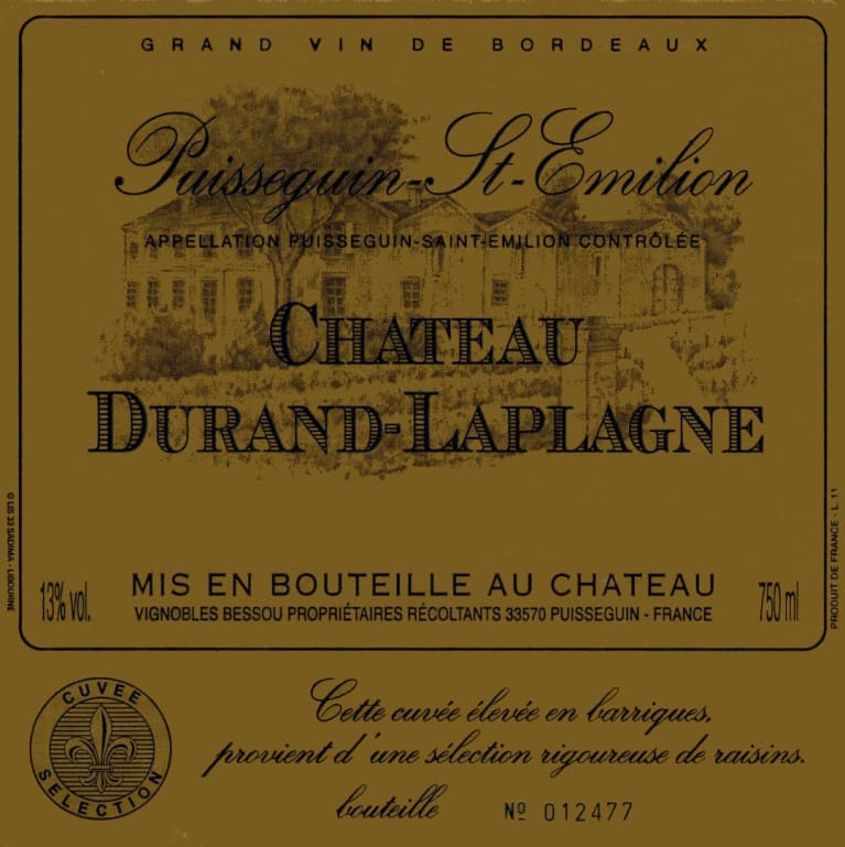 Chateau Durand-Laplagne Puisseguin-Saint-Emilion 2005 | Wine.com