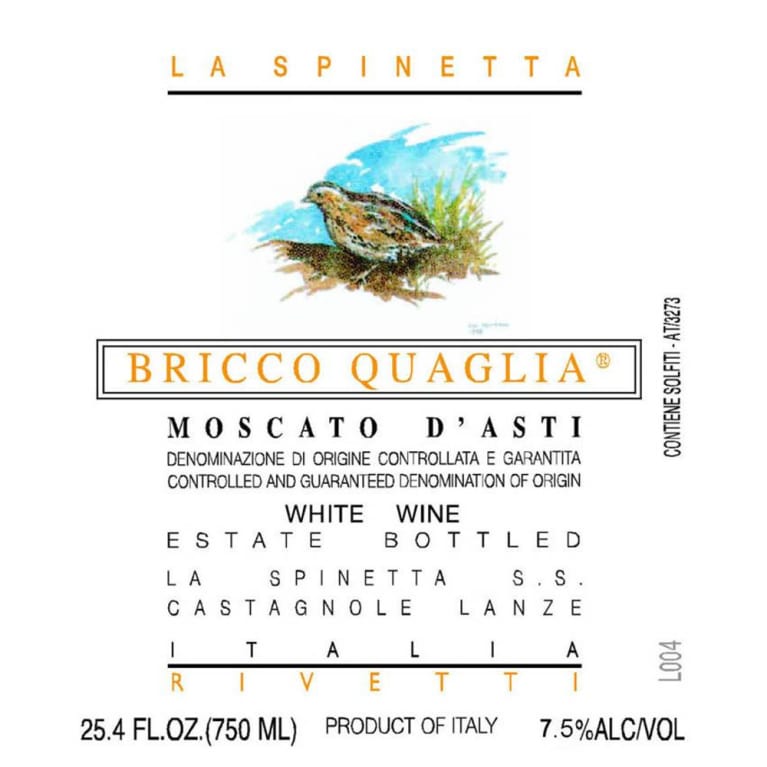 La Spinetta Bricco Quaglia Moscato d'Asti 2006 | Wine.com