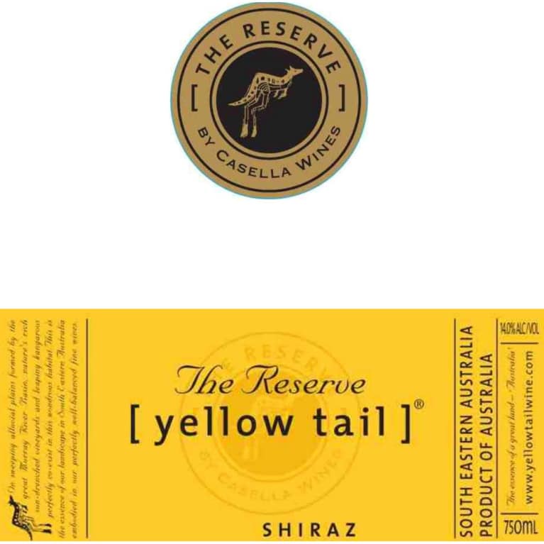 Yellow Tail The Reserve Shiraz 2007 | Wine.com