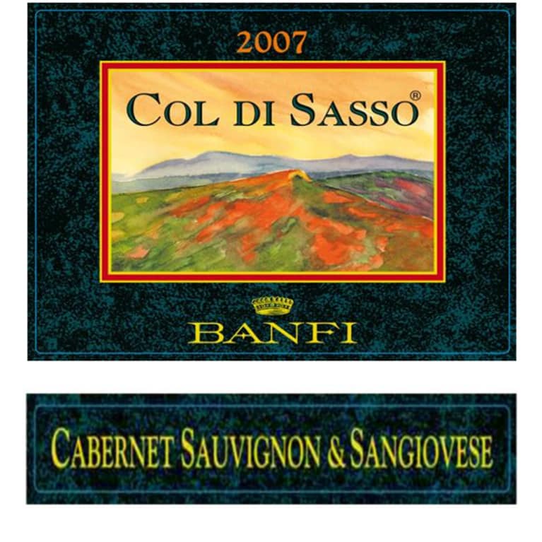 Banfi Col di Sasso 2007 | Wine.com