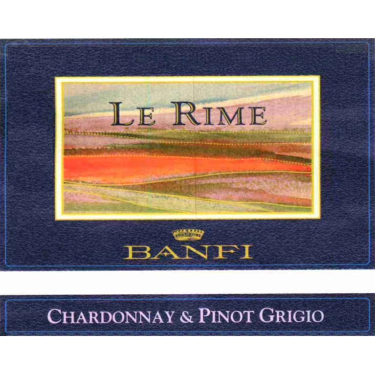 Banfi Le Rime Pinot Grigio Chardonnay 2008 | Wine.com