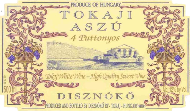 Disznoko Tokaji Aszu 4 Puttonyos 2001 | Wine.com