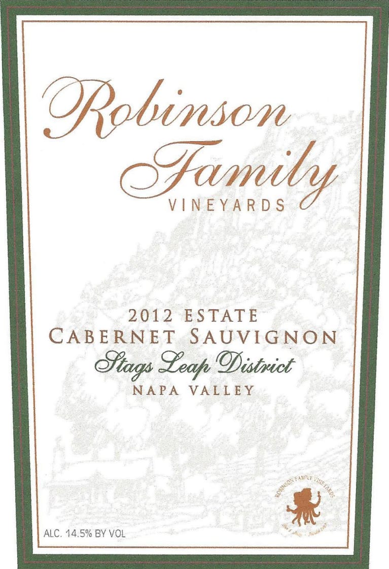 Robinson Family Vineyards Cabernet Sauvignon 2012 | Wine.com