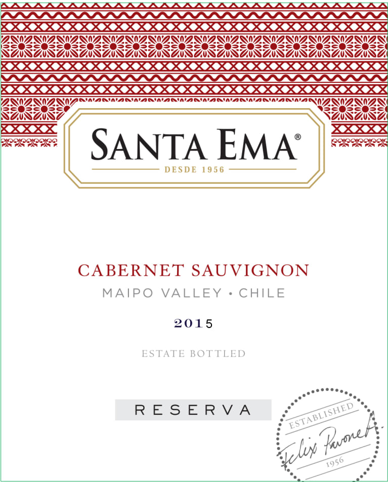 Santa Ema Reserva Cabernet Sauvignon 2015 | Wine.com