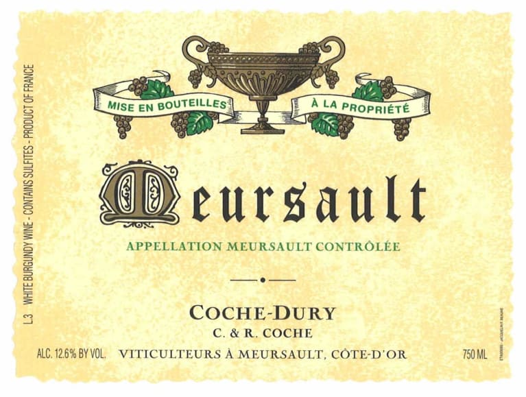 Domaine Coche-Dury Meursault 2018 | Wine.com