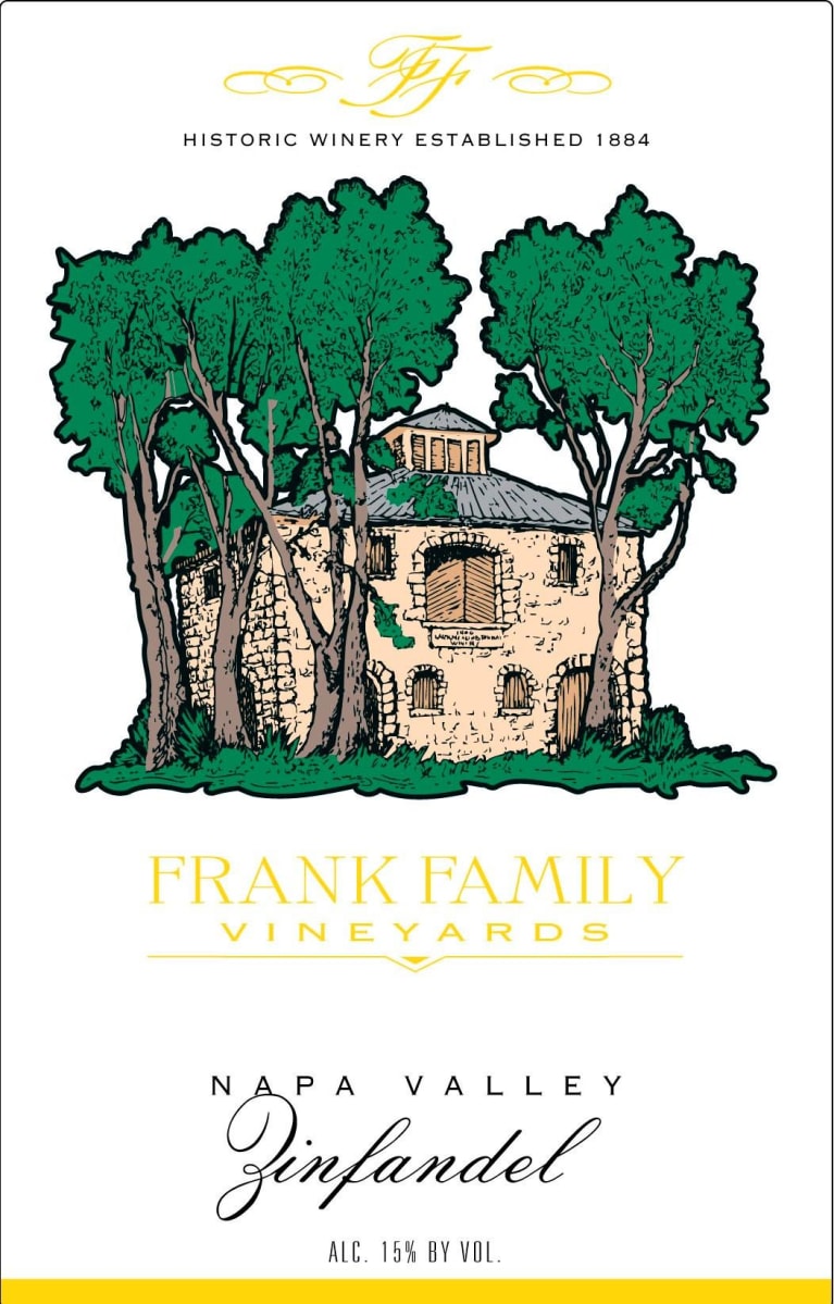 Frank Family Vineyards Zinfandel 2017 | Wine.com