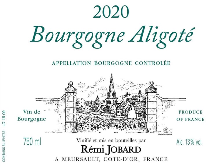 Domaine Remi Jobard Bourgogne Aligote 2020 | Wine.com