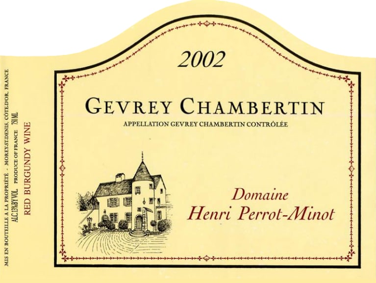 Domaine Perrot-Minot Gevrey-Chambertin 2002 | Wine.com