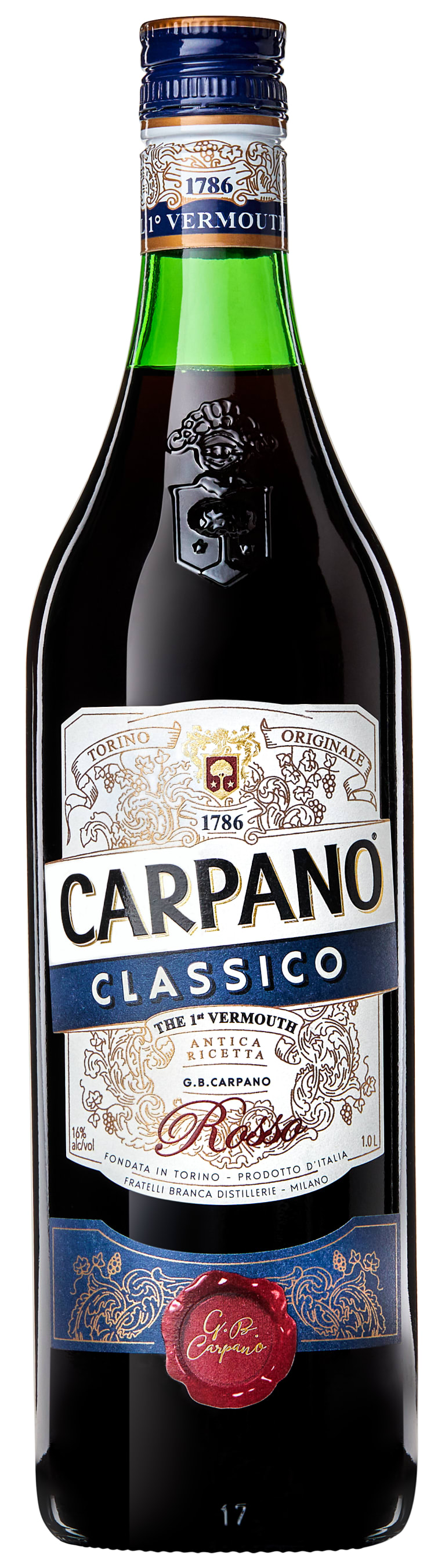 Carpano Classico Vermouth (1 Liter) | Wine.com