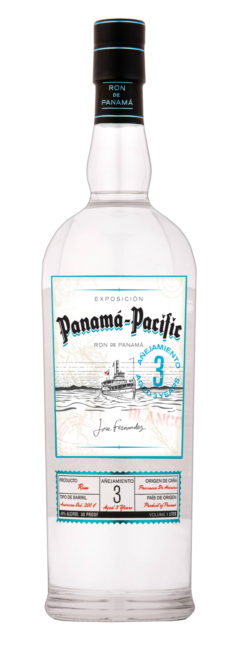 Panama-Pacific 3 Year Blanco Rum (1 Liter) | Wine.com