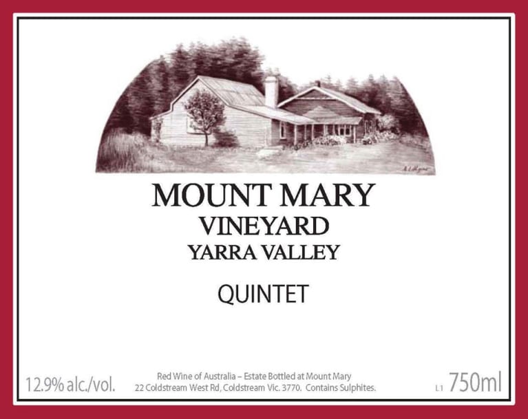 Mount Mary Vineyards Quintet 2018 | Wine.com