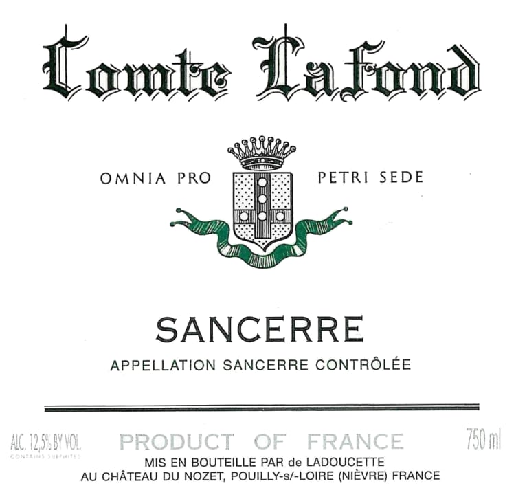 Ladoucette Comte Lafond Sancerre 2020 | Wine.com